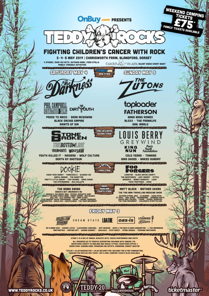 Teddy Rocks Festival announce final line up and Day Splits ...