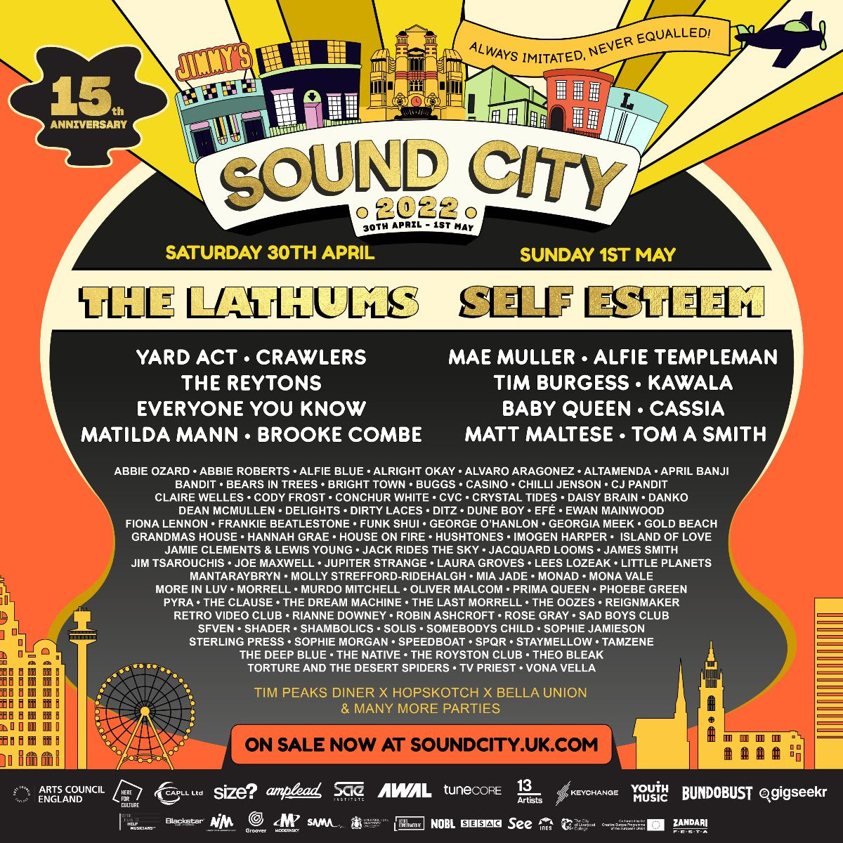 Sound City announces new names and stage takeovers for 2022 ...