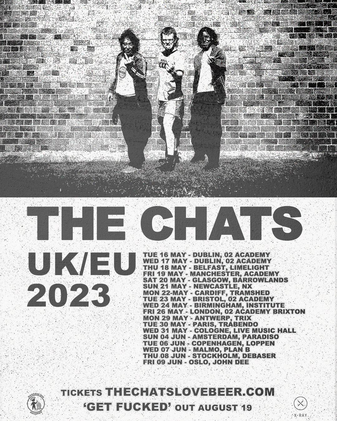 The Chats Announce Their Biggest Uk Eu Tour To Date For 2023