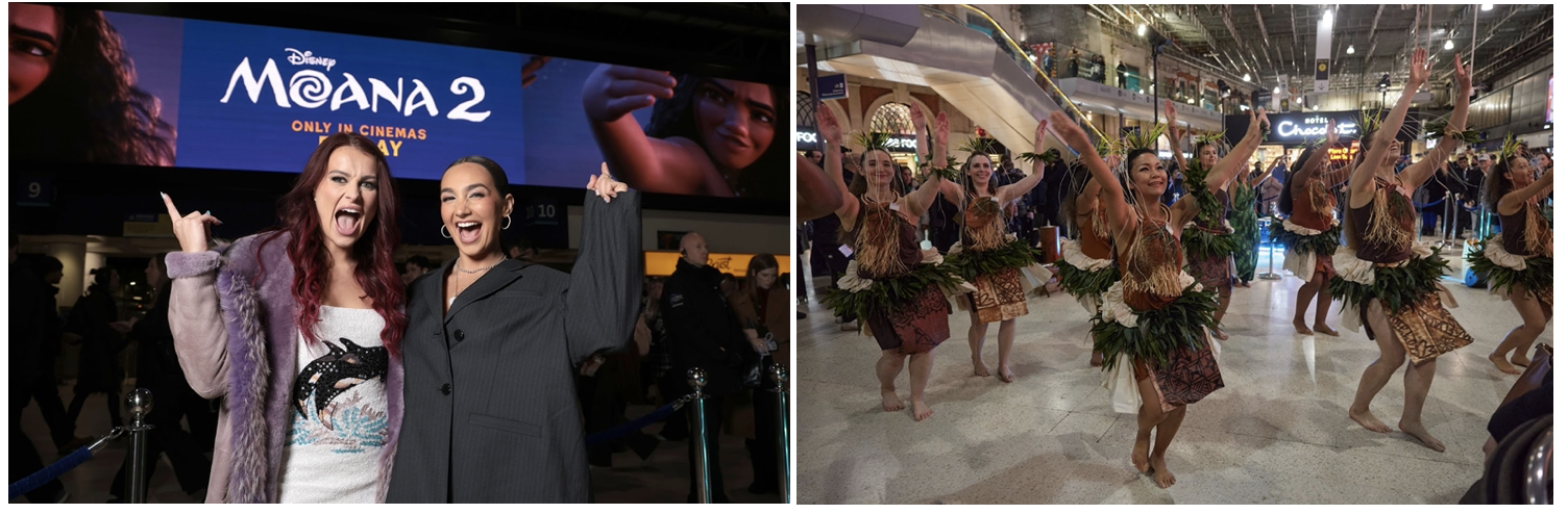 THE MUSIC OF MOANA 2 MAKES A SPLASH WITH A SURPRISE PERFORMANCE AT ...