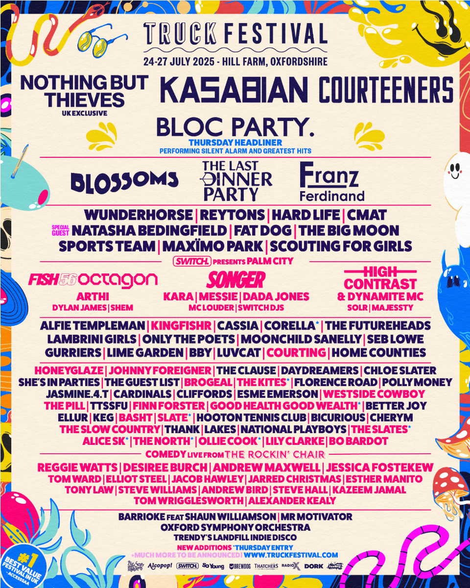 TRUCK FESTIVAL announce second wave of names for 2025 with only 200 ...