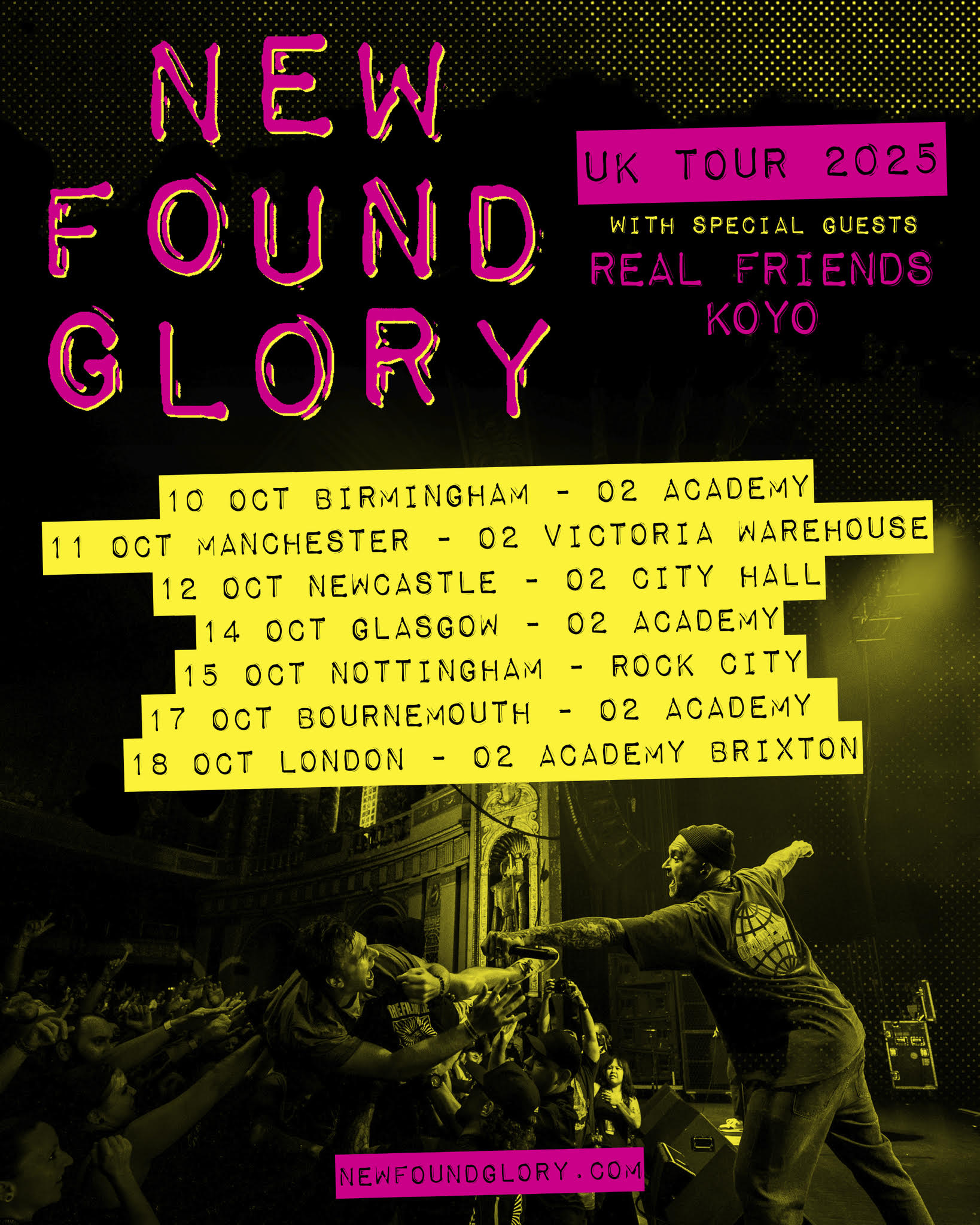 New Found Glory announce their return to the UK - OriginalRock.net