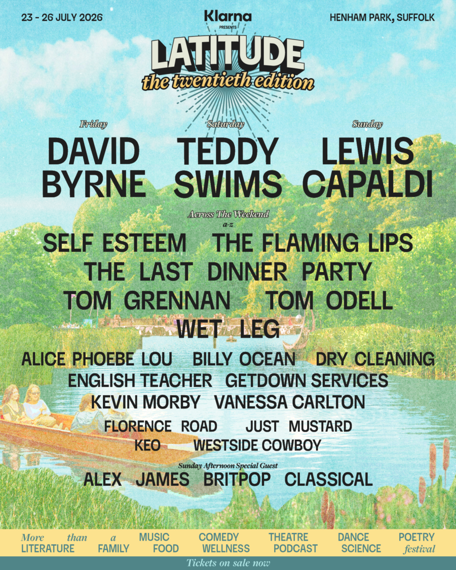 LATITUDE FESTIVAL CELEBRATES 20TH EDITION - DAVID BYRNE (UK FESTIVAL ...