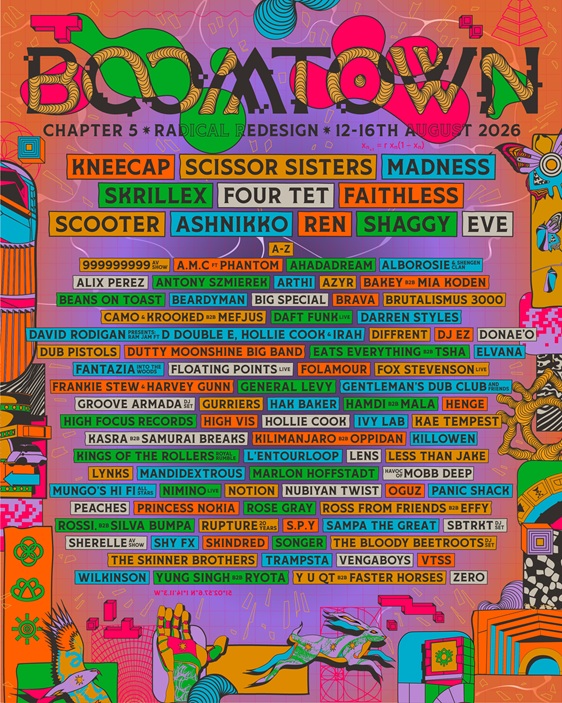 BOOMTOWN Adds KAE TEMPEST, FOLAMOUR, ROSE GRAY, DJ EZ, LYNKS, PEACHES ...